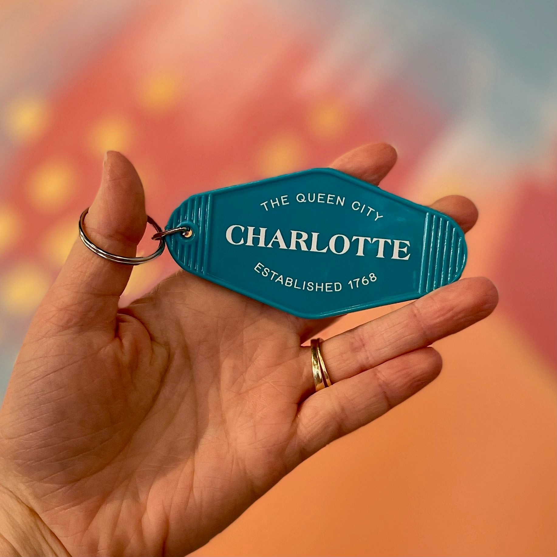 Charlotte Hotel Keychain – CLT Find